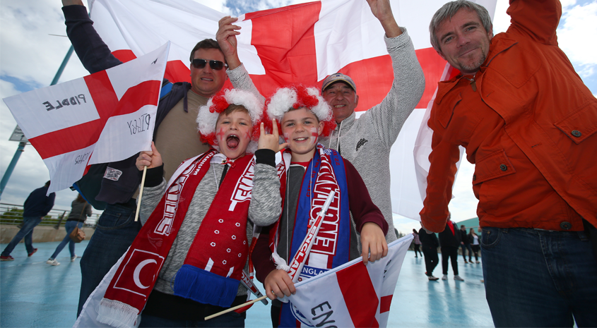 England v Lithuania – the England Fanzone in Arena Square - News ...